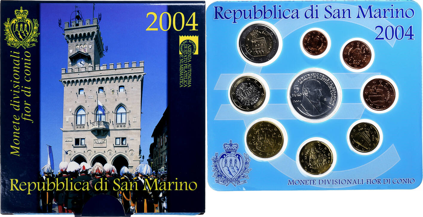 San Marino Set 2004 Rome Rome MS(65-70) | MA-Shops