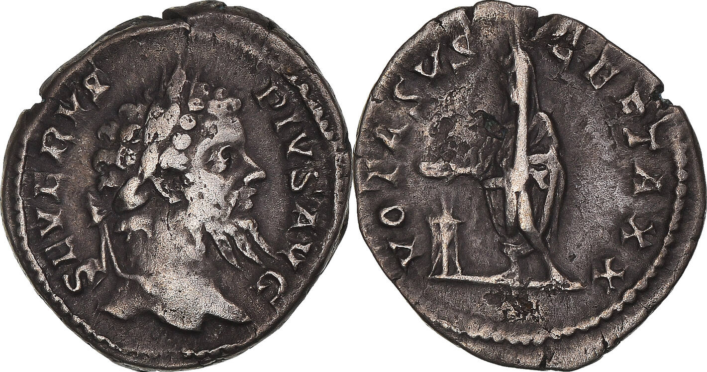 Denarius 202-210 Rome Coin, Septimius Severus, Rome, Silver, RIC:308 VF ...