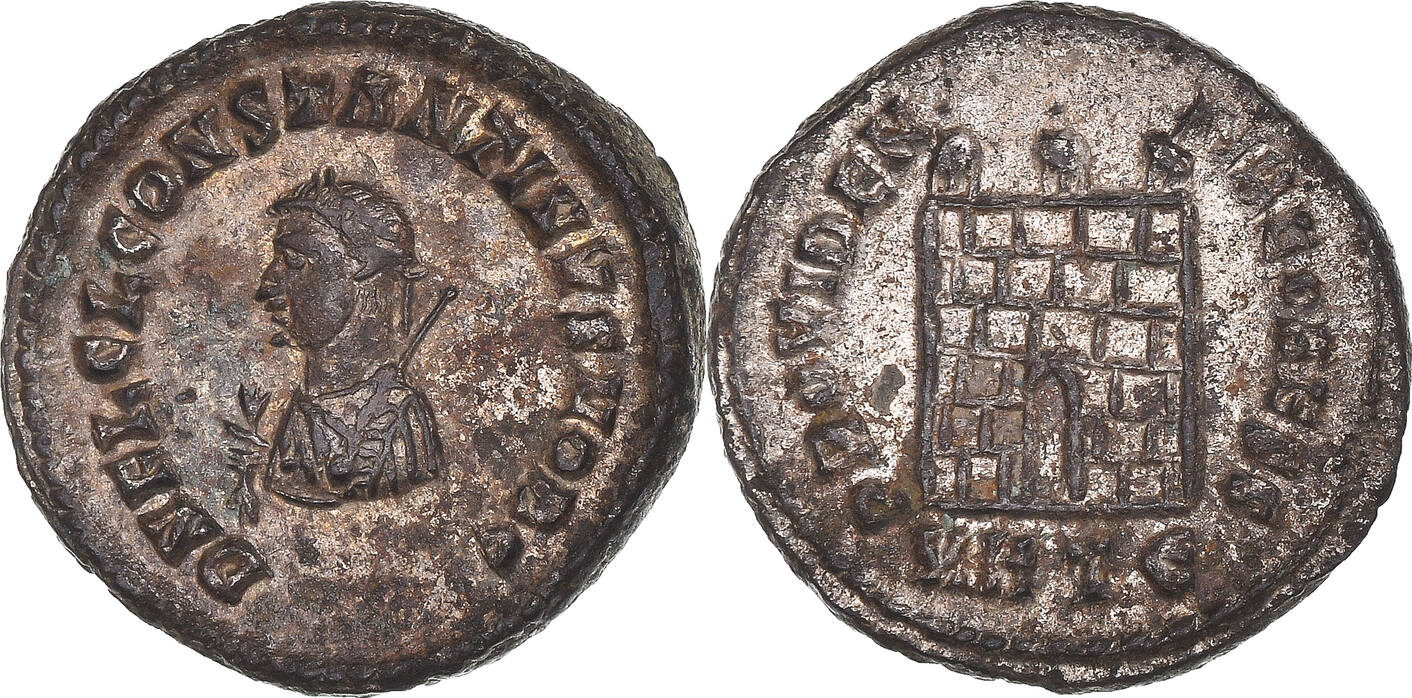 Nummus 317-320 Heraclea Coin, Constantine II, Heraclea, Copper, Cohen ...