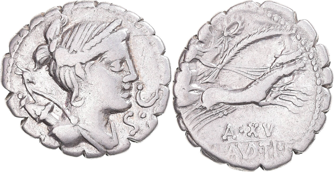 Denarius 79 BC Rome Coin, Claudia, Rome, Silver, Crawford:383/1 EF(40 ...