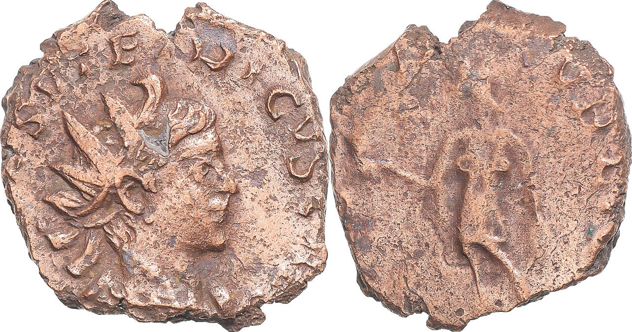 Antoninianus 271-274 Gaul Coin, Tetricus II, Gaul, Billon, RIC:273 VF ...