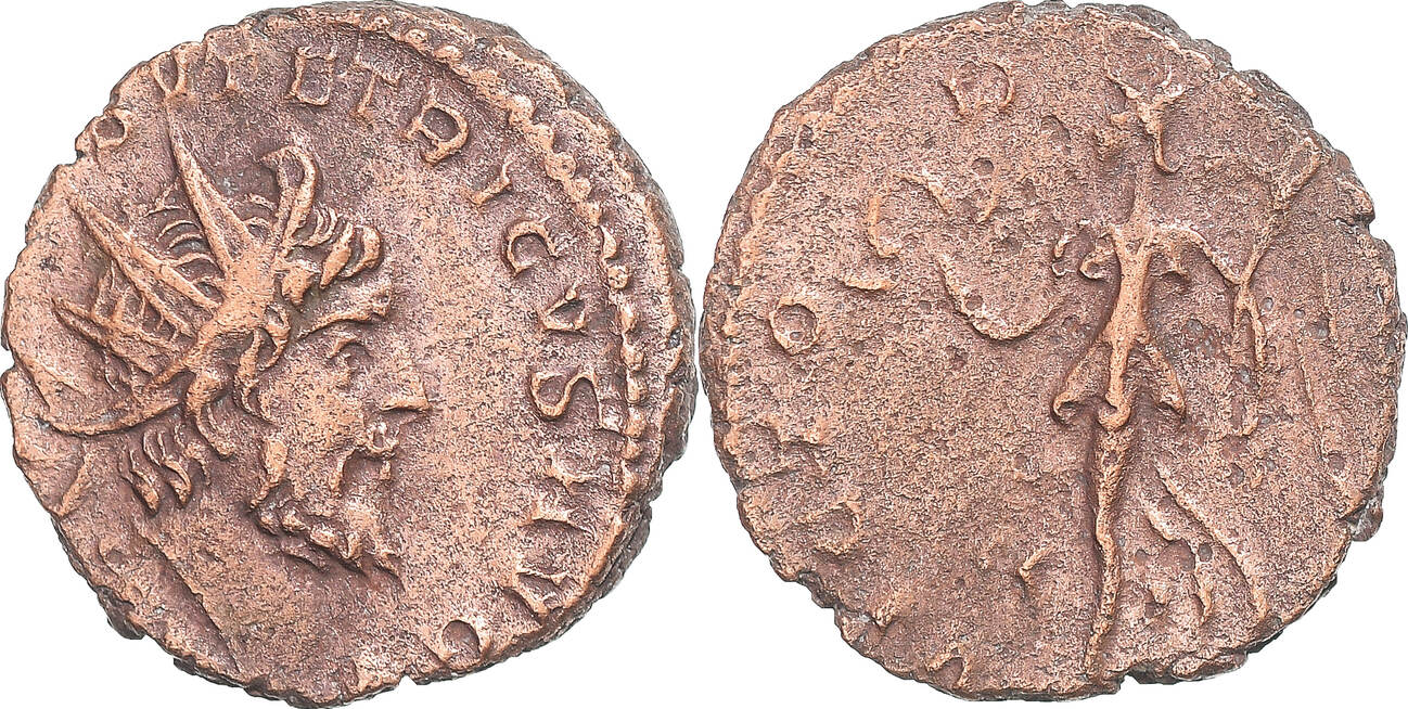 Antoninianus 271-274 Cologne Coin, Tetricus I, Cologne, Billon, RIC:142 ...