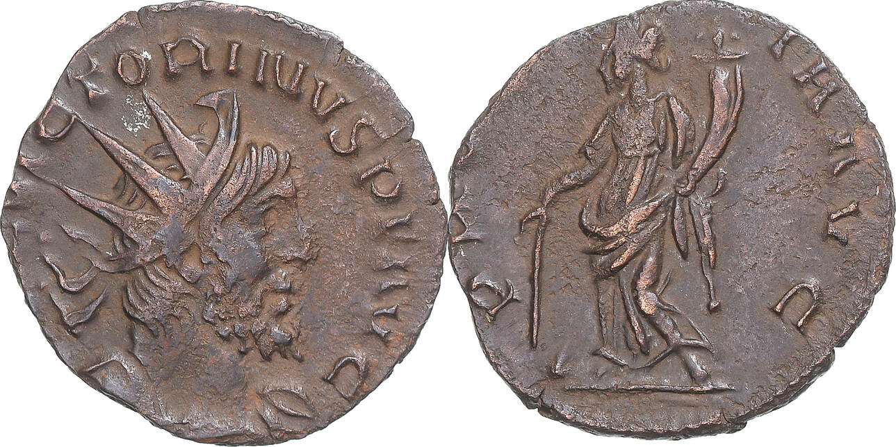 Antoninianus 269-271 Gaul Coin, Victorinus, Gaul, Billon, RIC:61 VF(20 ...