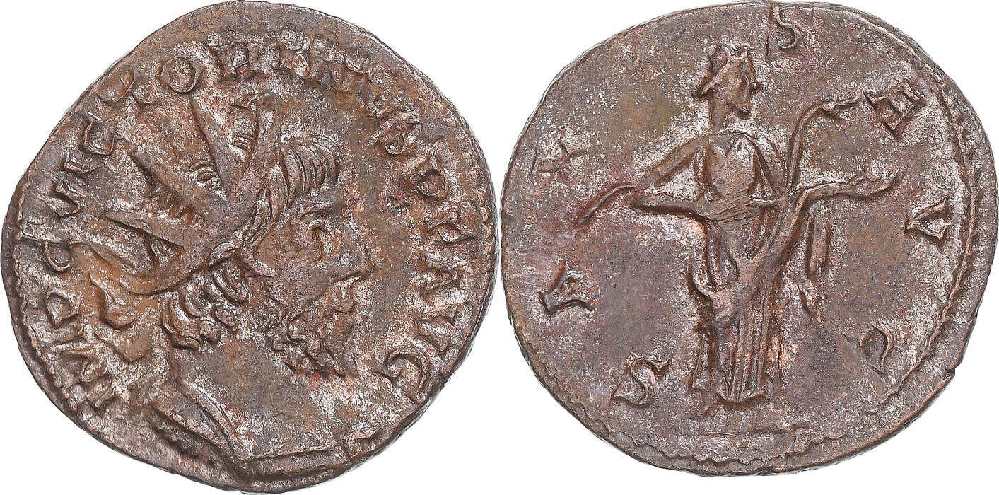 Antoninianus 269-271 Gaul Coin, Victorinus, Gaul, Billon, RIC:67 AU(50 ...