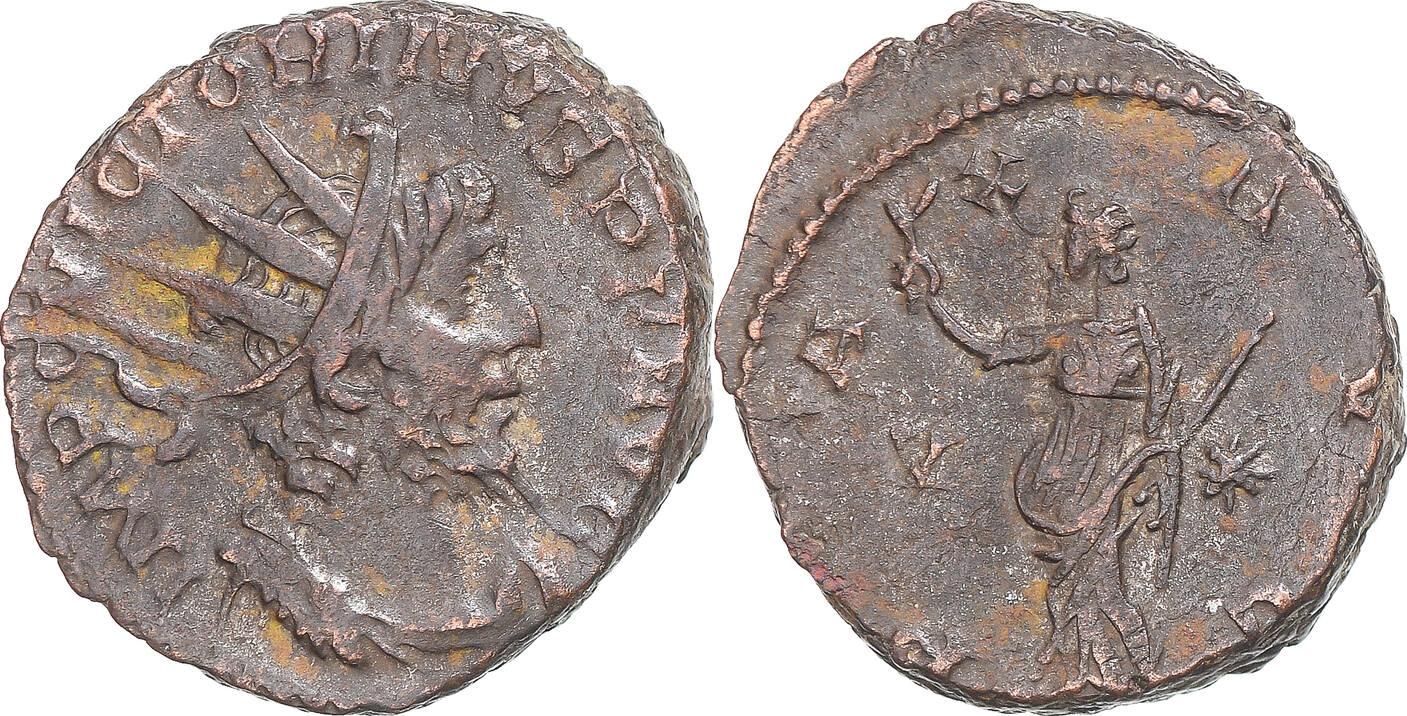 Antoninianus 269-271 Gaul Coin, Victorinus, Gaul, Billon, RIC:118 AU(50 ...