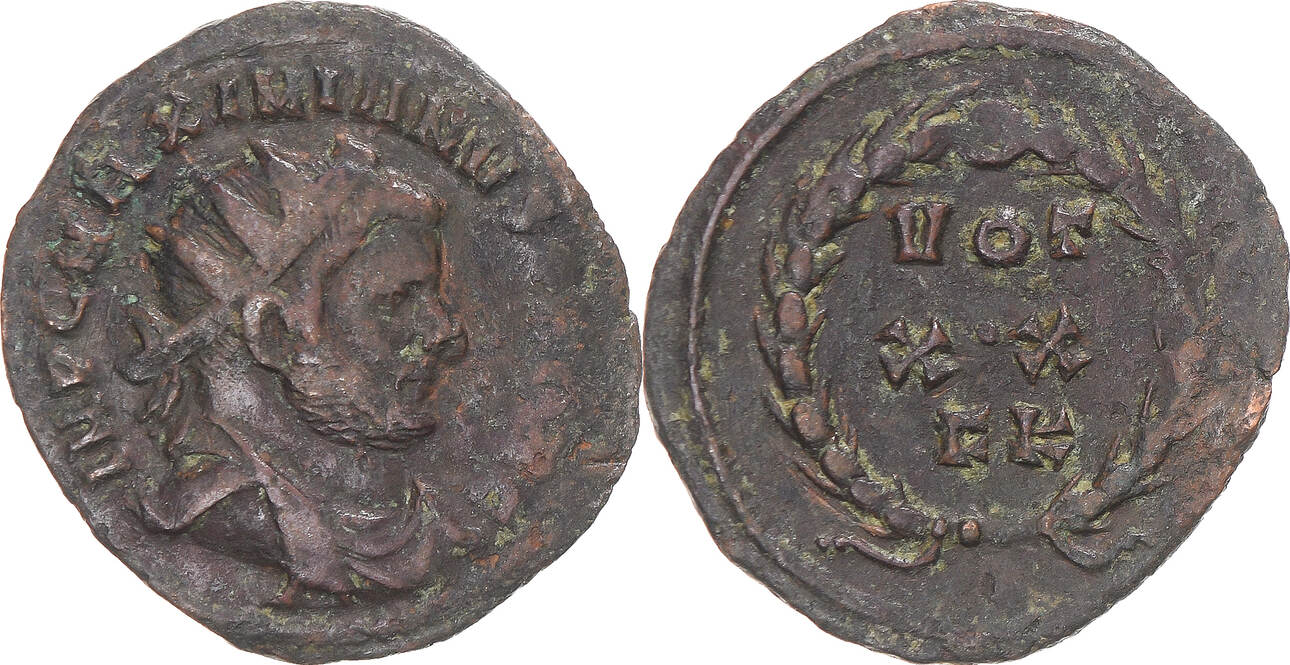 Antoninianus 303 Carthage Coin, Maximien Hercule, Carthage, Billon, RIC ...