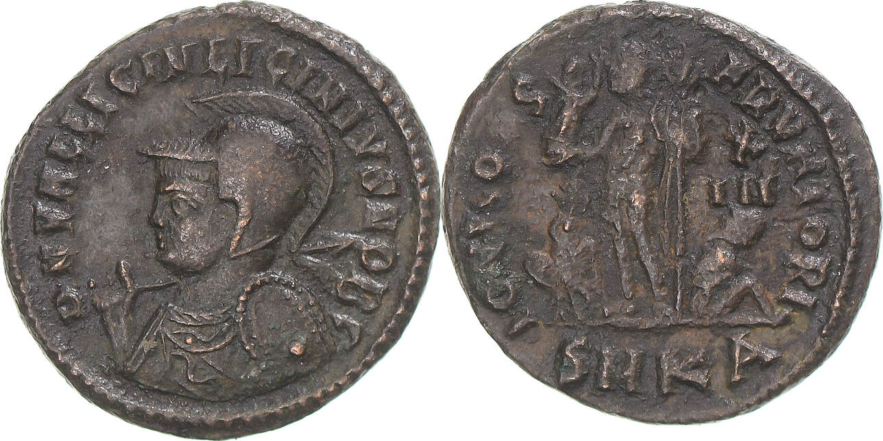 Fraction Æ 321-324 Cyzicus Coin, Licinius I, Cyzicus, Bronze, RIC:18 VF ...