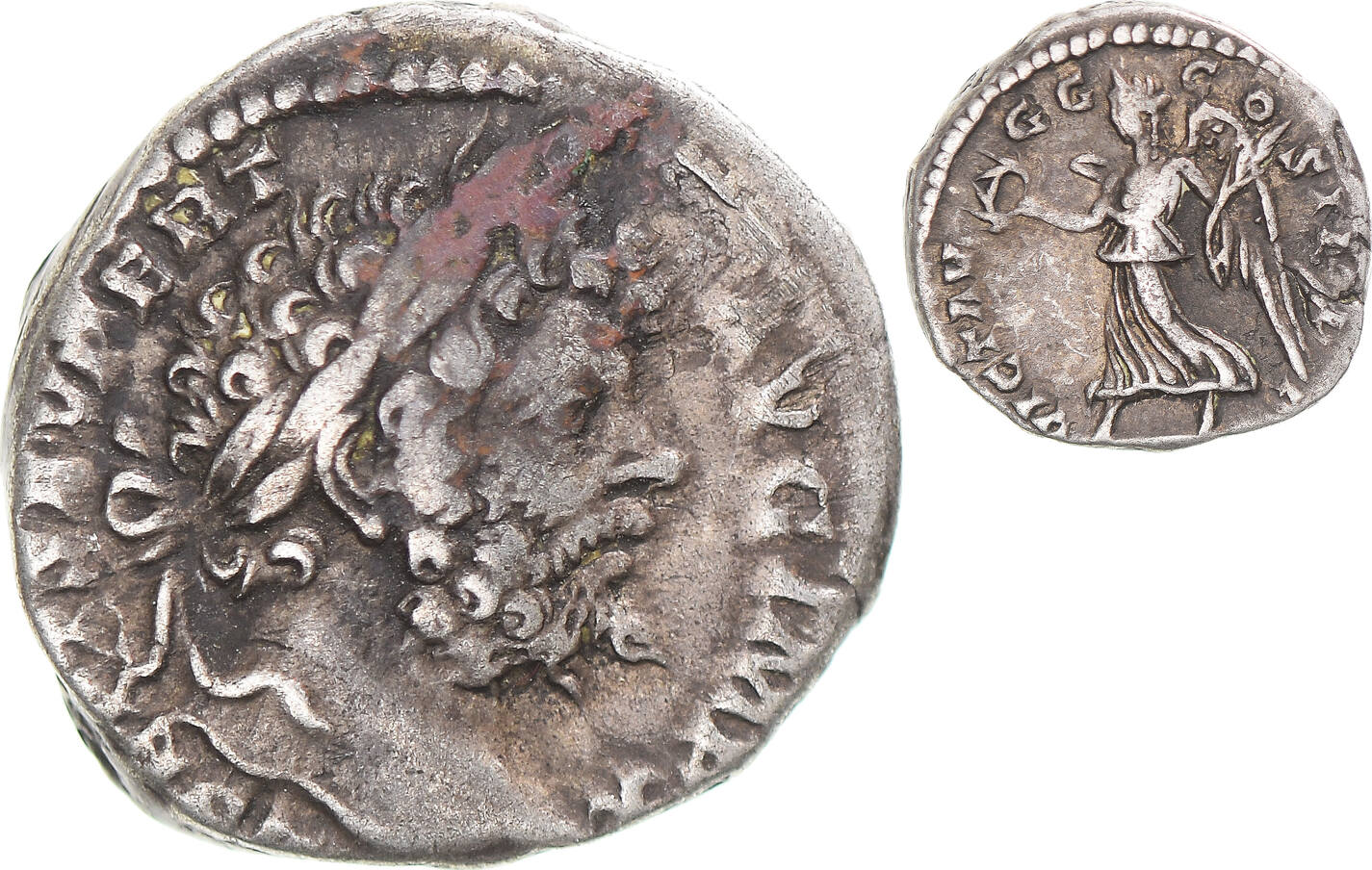 Denarius 197-198 Rome Coin, Septimius Severus, Rome, Silver, RIC:120c ...