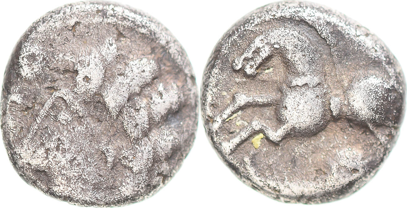 Denarius 1st century BC Coin, Leuci, Silver, Delestrée:3270 VF(20-25 ...