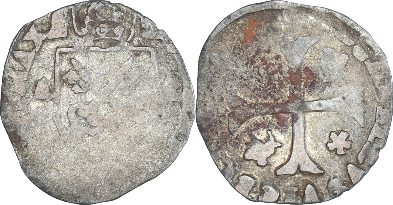 ITALIAN STATES Douzain 1592-1605 Avignon Coin, Clément VIII, Avignon VG ...