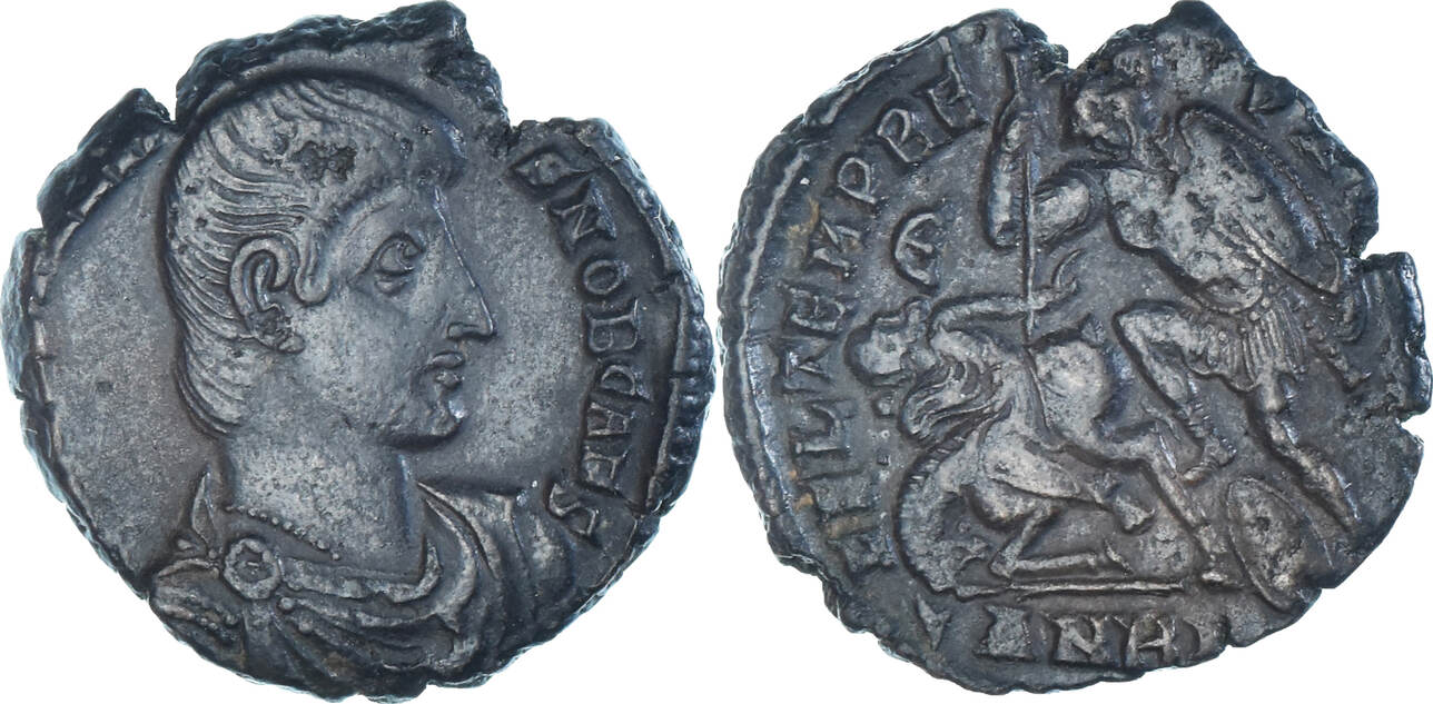 Follis 350-355 Antioch Coin, Constantius Gallus, Antioch, Bronze, RIC ...