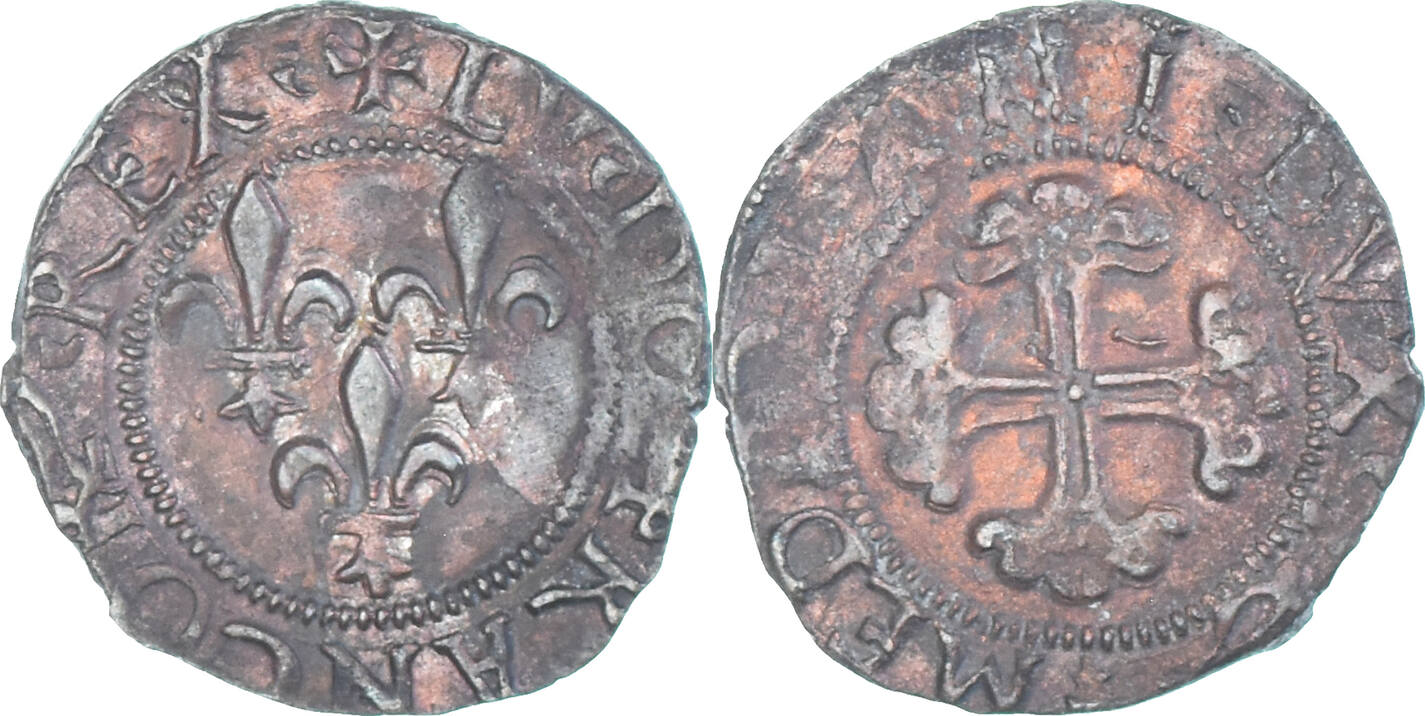 France Trillina 1498-1514 Milan Coin, Louis XII, Milan, Copper EF(40-45 ...
