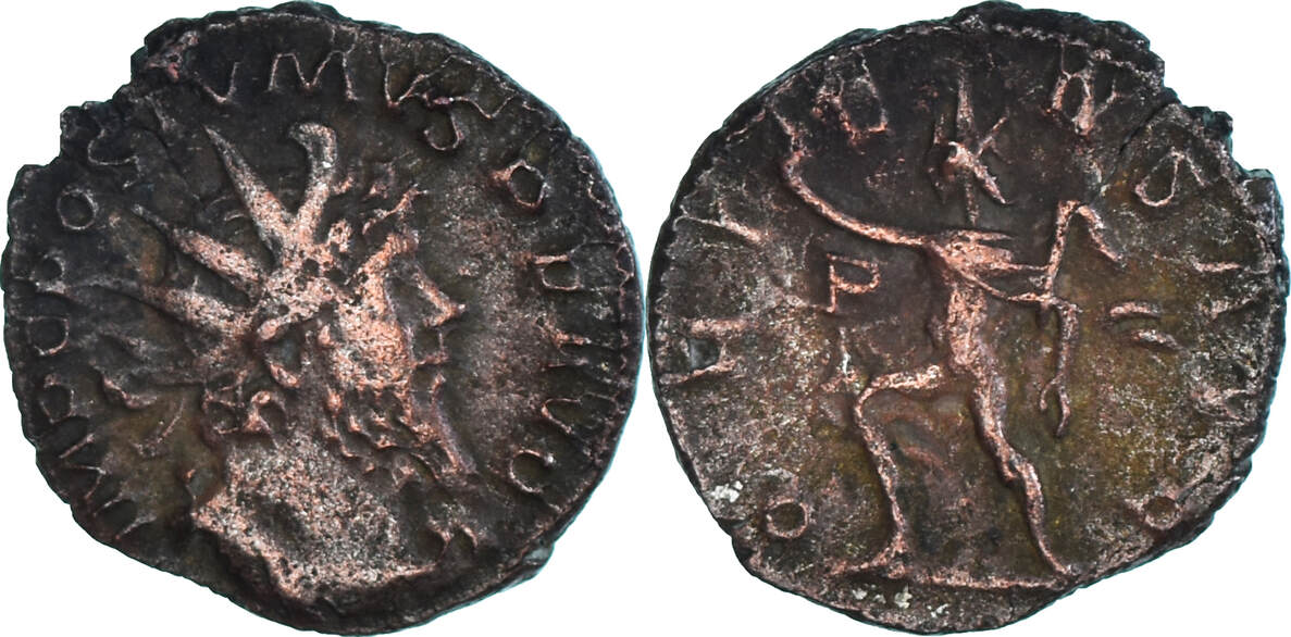 Antoninianus 260-269 Gaul Coin, Postumus, Gaul, Billon, RIC:316 VF(30 ...