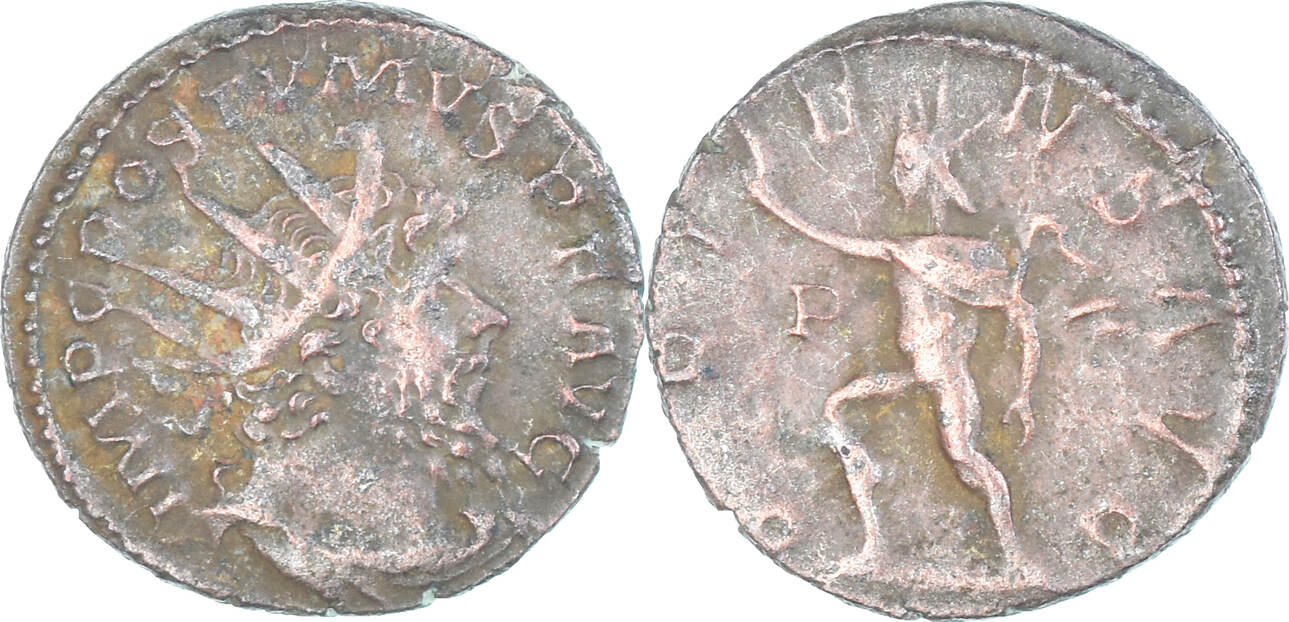 Antoninianus 260-269 Gaul Coin, Postumus, Gaul, Billon, RIC:316 EF(40 ...