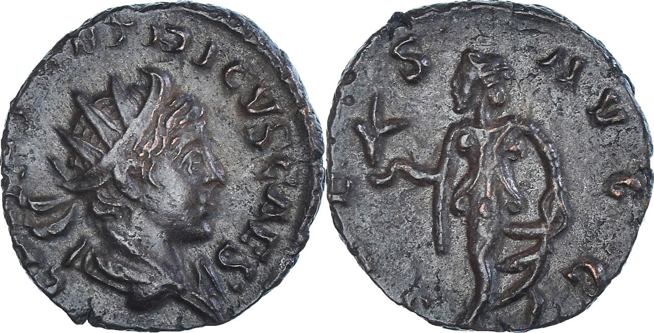 Antoninianus 273-274 Cologne Coin, Tetricus II, Cologne, Billon, RIC ...