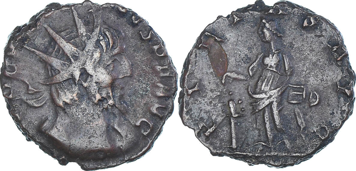 Antoninianus 269-271 Gaul Coin, Victorinus, Gaul, Billon, RIC:57 VF(30 ...