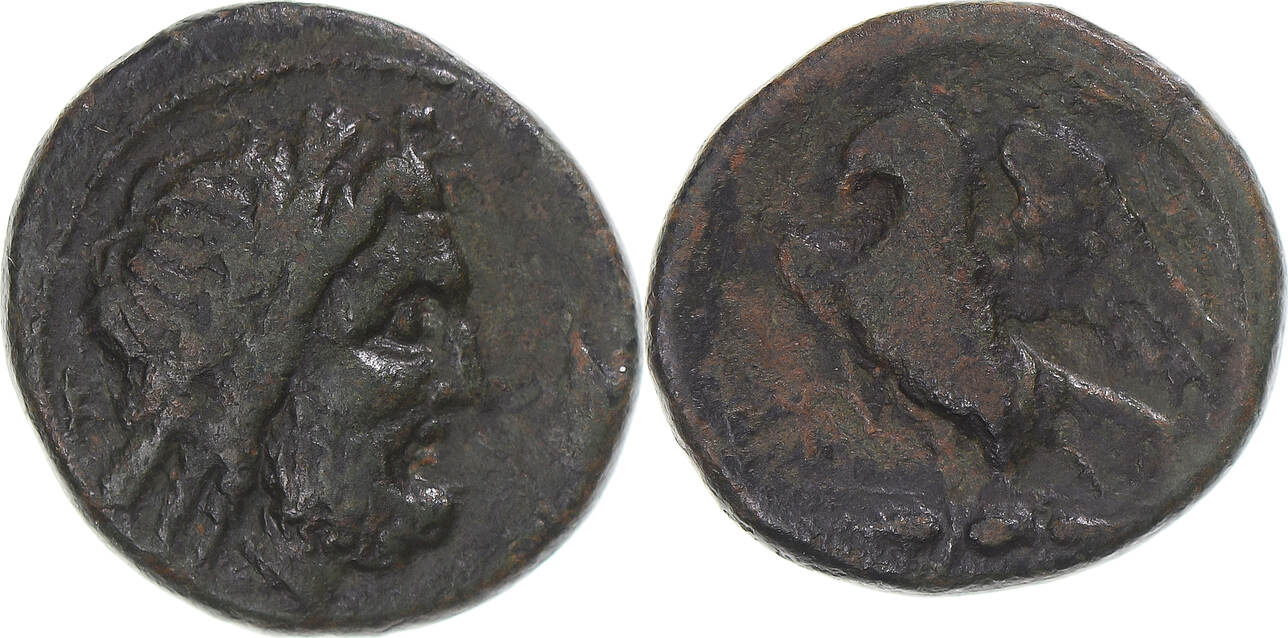 Æ ca. 300-225 BC Rubi Coin, Apulia, Rubi, Bronze, HN Italy:814 EF(40-45 ...