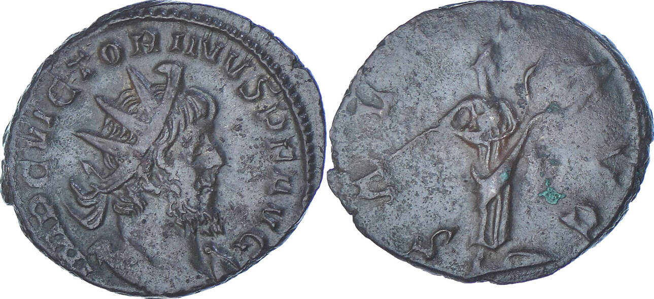 Antoninianus 269-271 Gaul Coin, Victorinus, Gaul, Billon, RIC:67 EF(40 ...