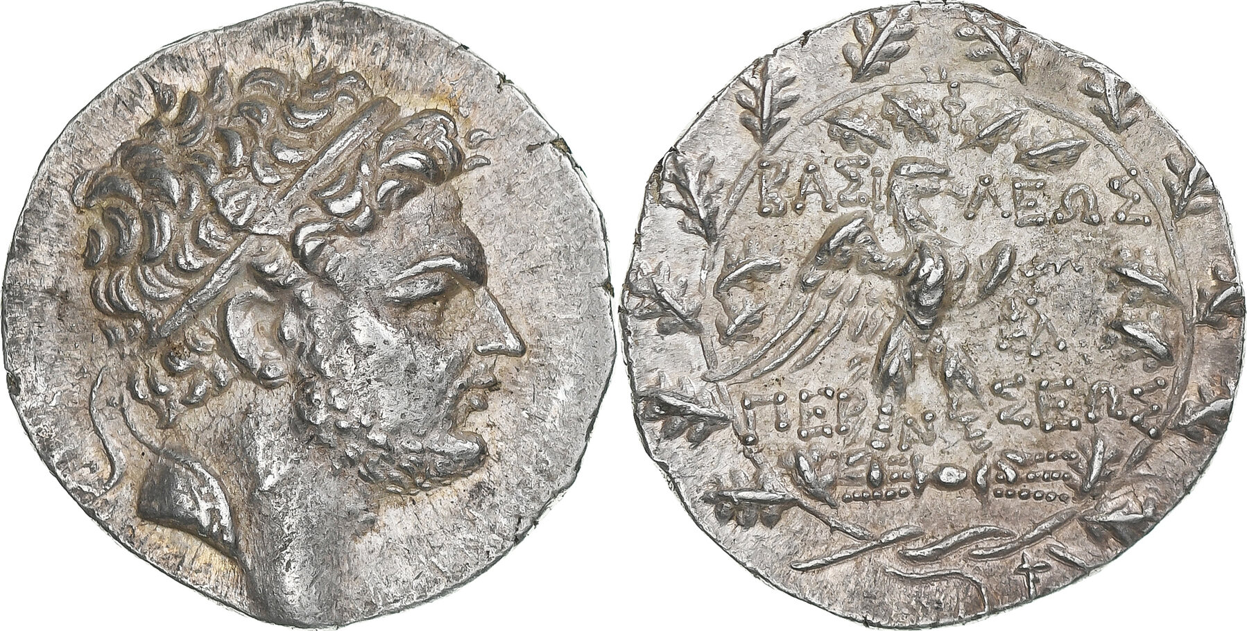 Tetradrachm ca. 179-172 BC Pella or A Kingdom of Macedonia, Perseus ...