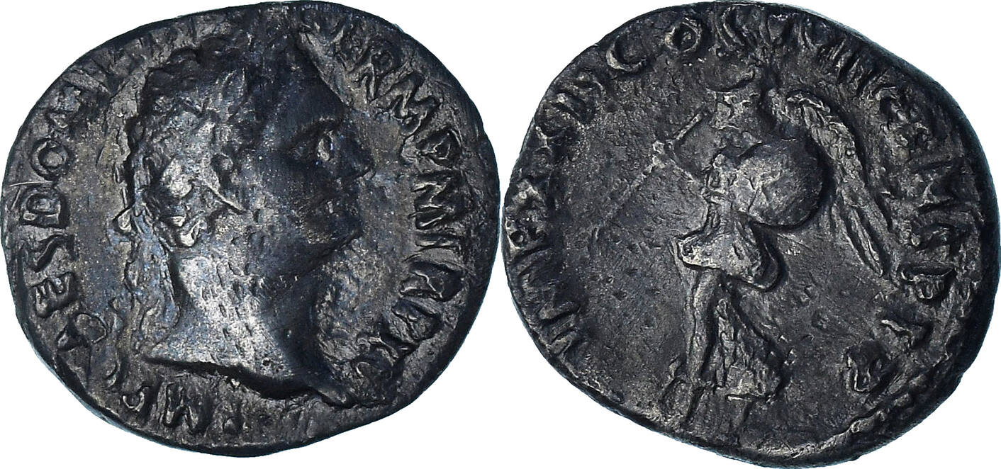 Denarius 95-96 Rome Domitian, Rome, Silver, RIC:791 EF(40-45) | MA-Shops