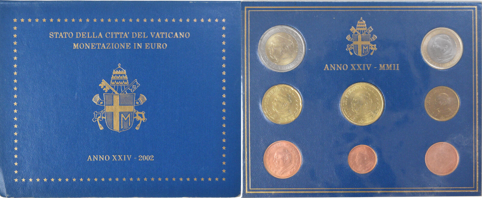 Vatican Set 2002 Rome Jean-Paul II, Rome, FDC MS(65-70) | MA-Shops