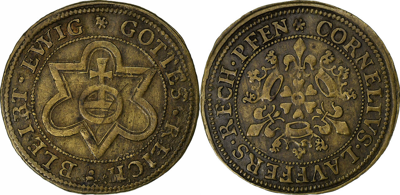 Free imperial city of Nuremberg Nuremberg token n.d. Cornelius Lauffer ...