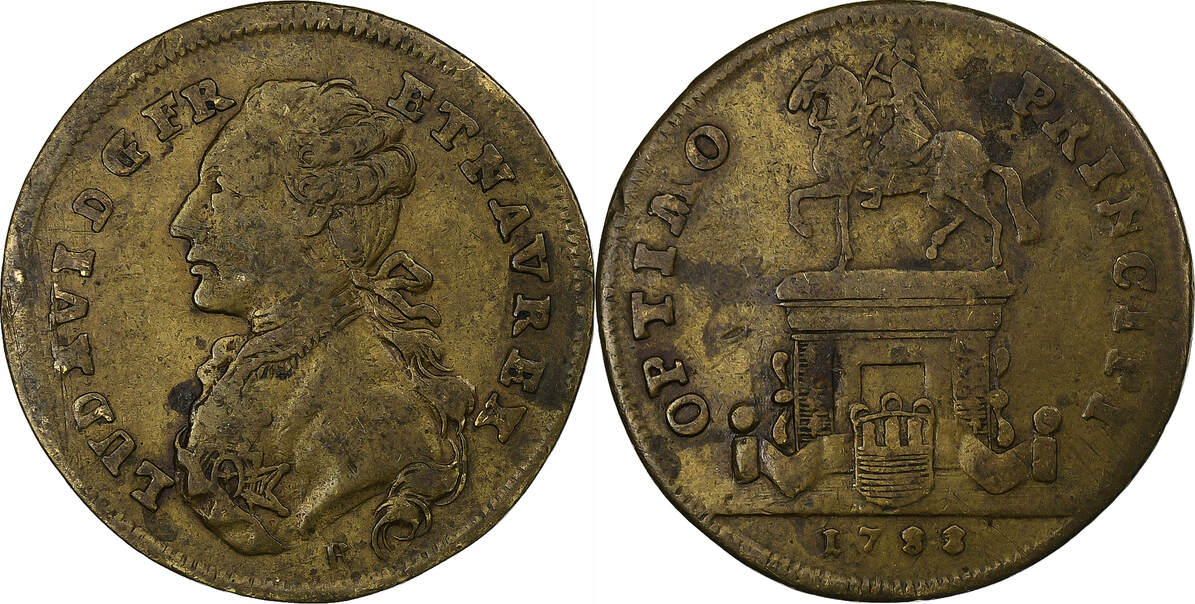 Free imperial city of Nuremberg Nuremberg token 1788 Nuremberg Louis ...
