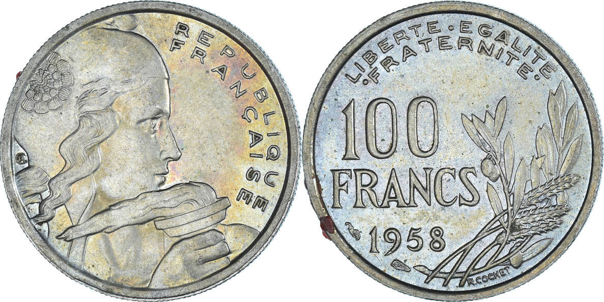 France 100 Francs 1958 Coin | MA-Shops