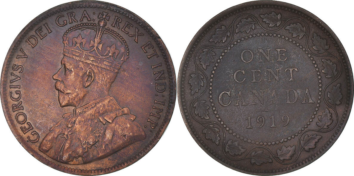 Canada Cent 1919 Coin AU 55 58 MA Shops canada-cent-1919-coin-au-55-58-ma-shops