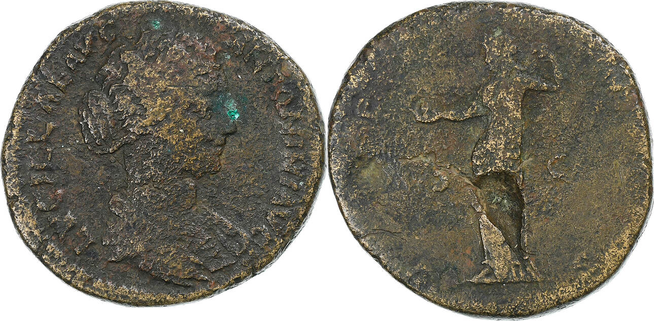 Sesterz 164-169 Rome Lucilla, Rome, Bronze, RIC:1767 VF(20-25) | MA-Shops