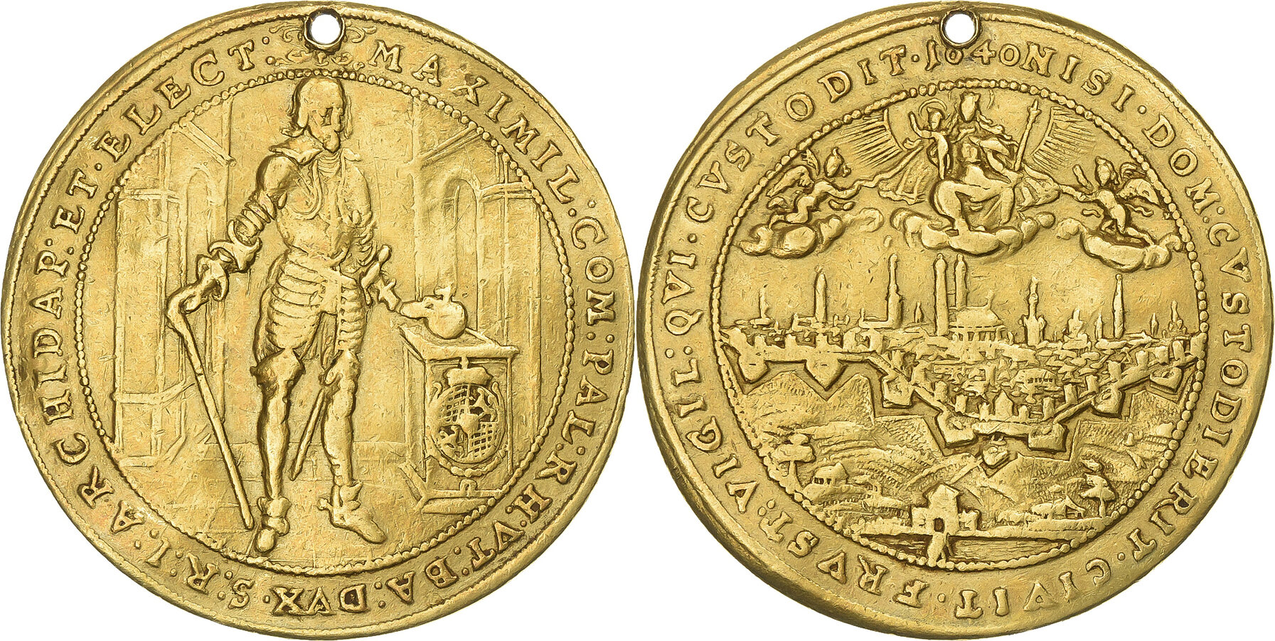 Electorate of Bavaria 1640 Munich Maximilian I, 5 Ducats, Munich, Gold ...