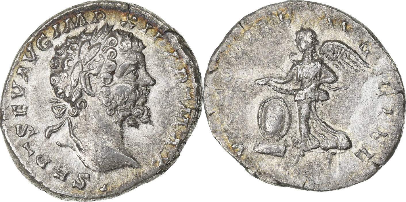 Denarius 197-200 Rome Septimius Severus, Rome, Silver, RIC:IV-144b AU ...