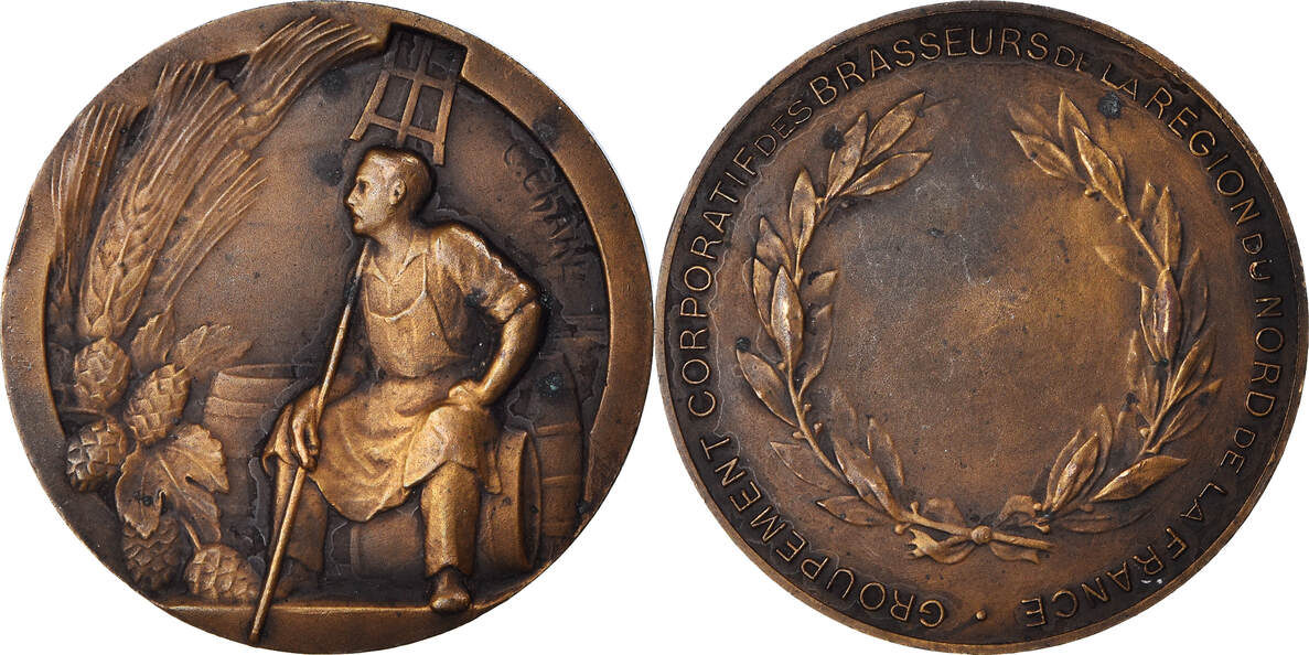 Medal Corporation des Brasseurs du Nord de la France, Business & AU(55 ...