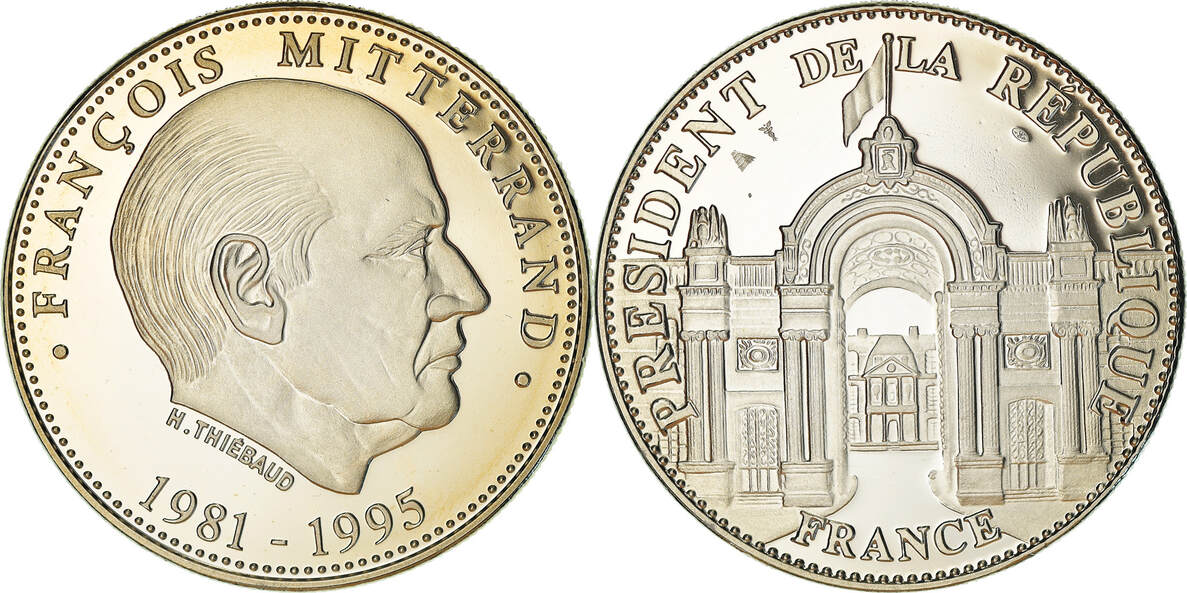 France Medal French Fifth Republic, History, Thiébaud, François ...