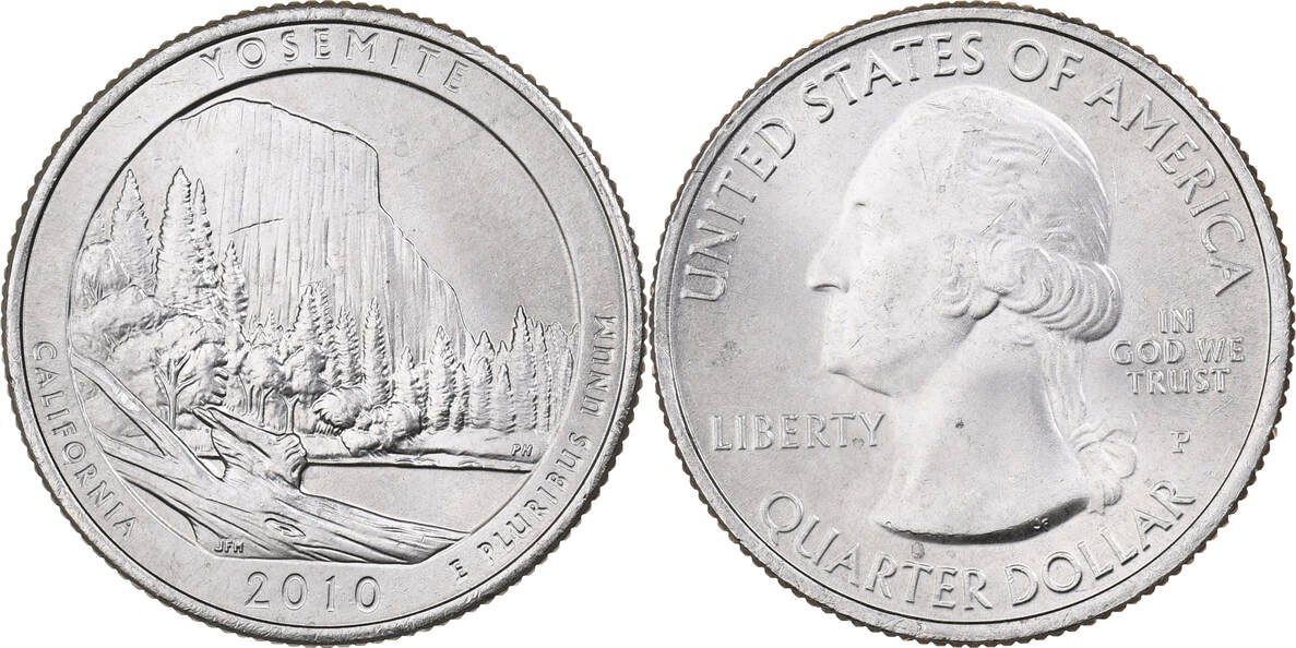 United States Quarter 2010 P U.S. Mint, Copper-Nickel Clad Copper MS(63 ...
