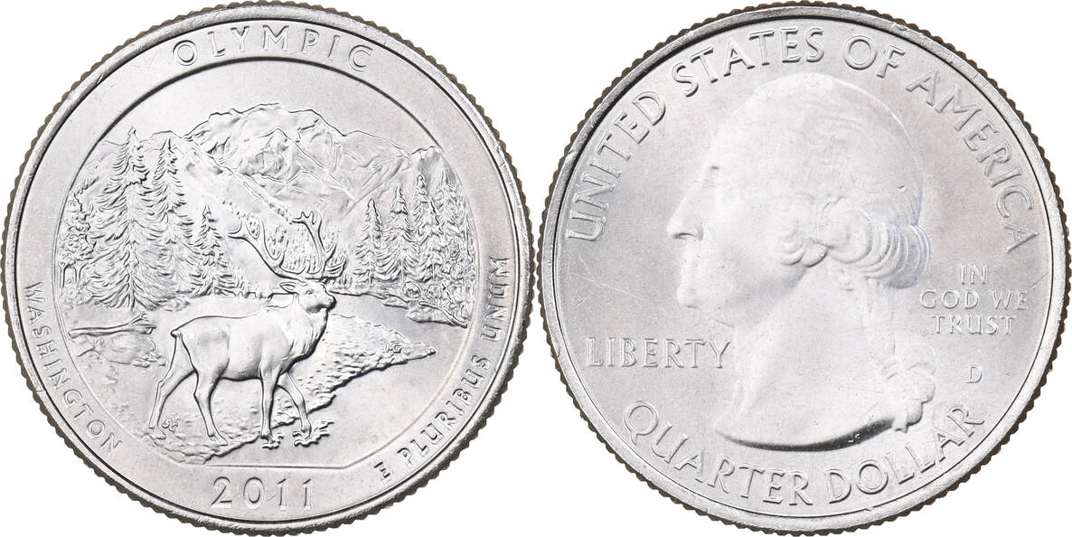 United States Quarter 2011 D U.S. Mint, Copper-Nickel Clad Copper MS(63 ...