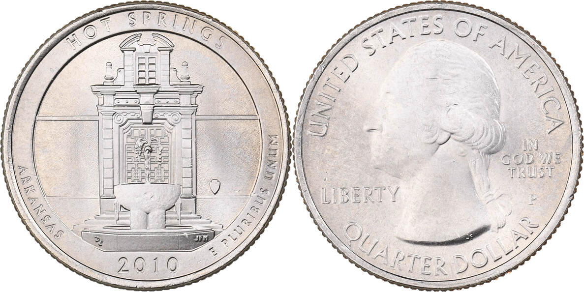 United States Quarter 2010 P U.S. Mint, Copper-Nickel Clad Copper MS(63 ...