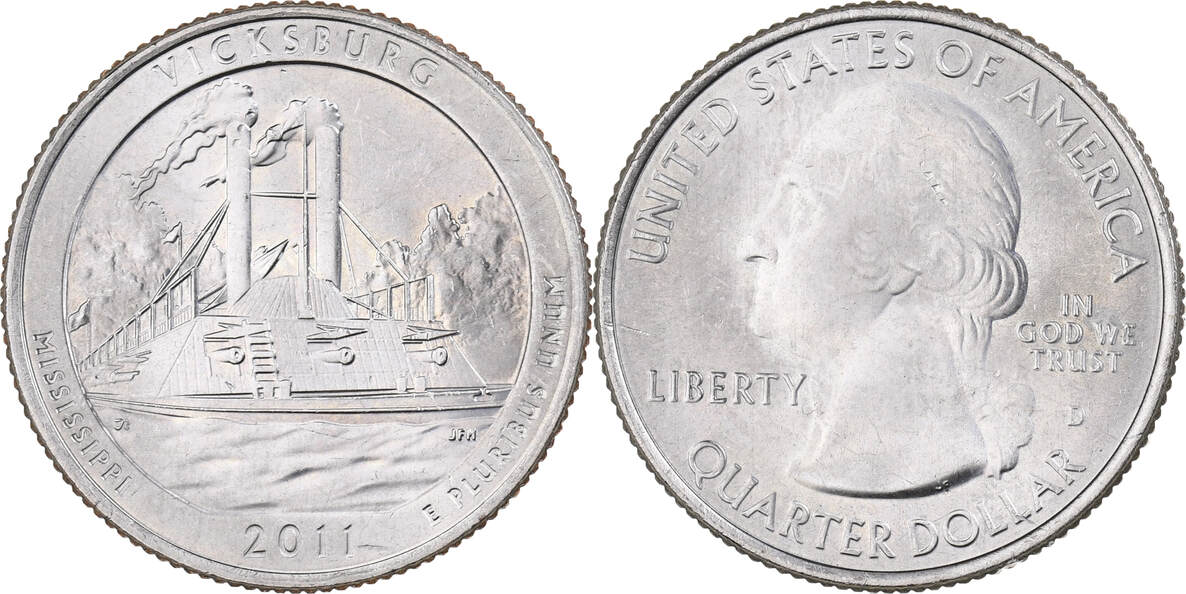 United States Quarter 2011 D U.S. Mint, Copper-Nickel Clad Copper MS(63 ...