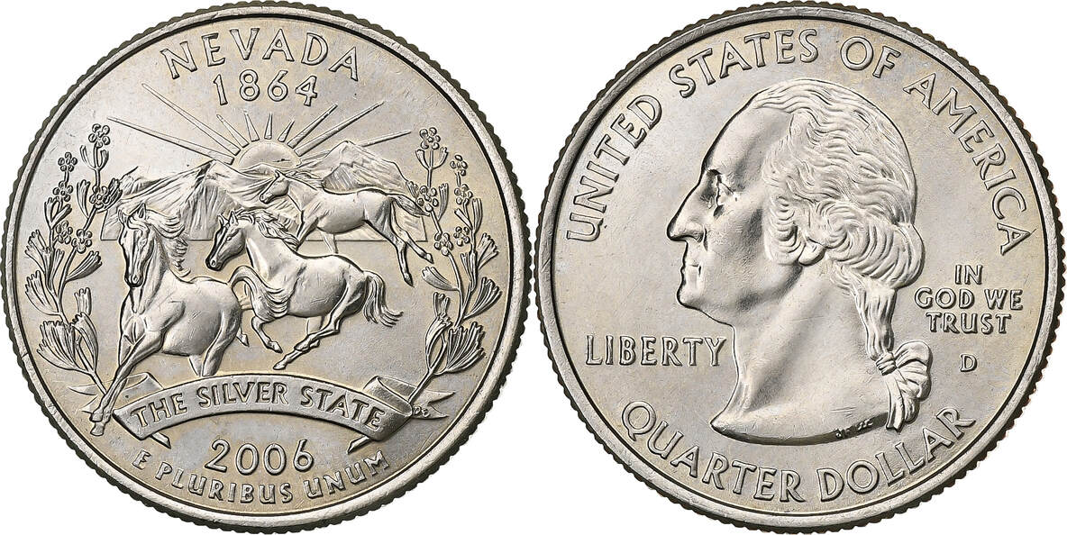 United States Quarter 2006 D U.S. Mint, Copper-Nickel Clad Copper MS(63 ...