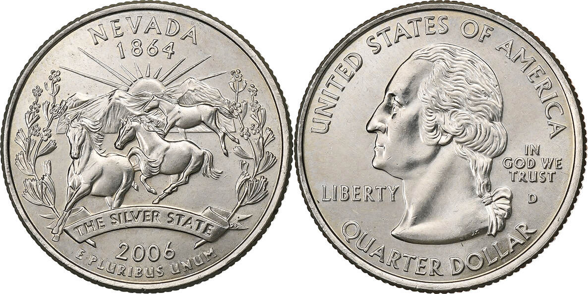 United States Quarter 2006 D U.S. Mint, Copper-Nickel Clad Copper MS(64 ...