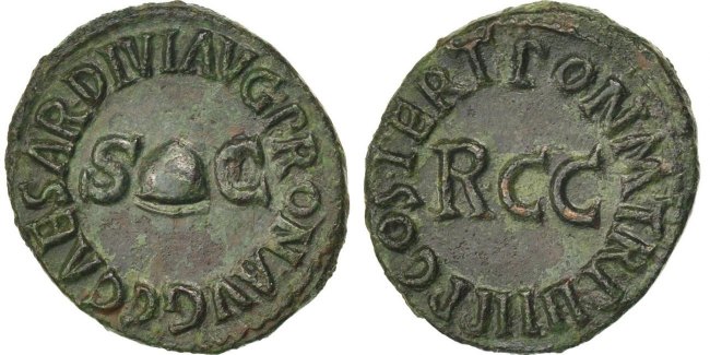 Quadrans Coin, Claudius, Roma, Bronze, RIC:52 AU(50-53) | MA-Shops