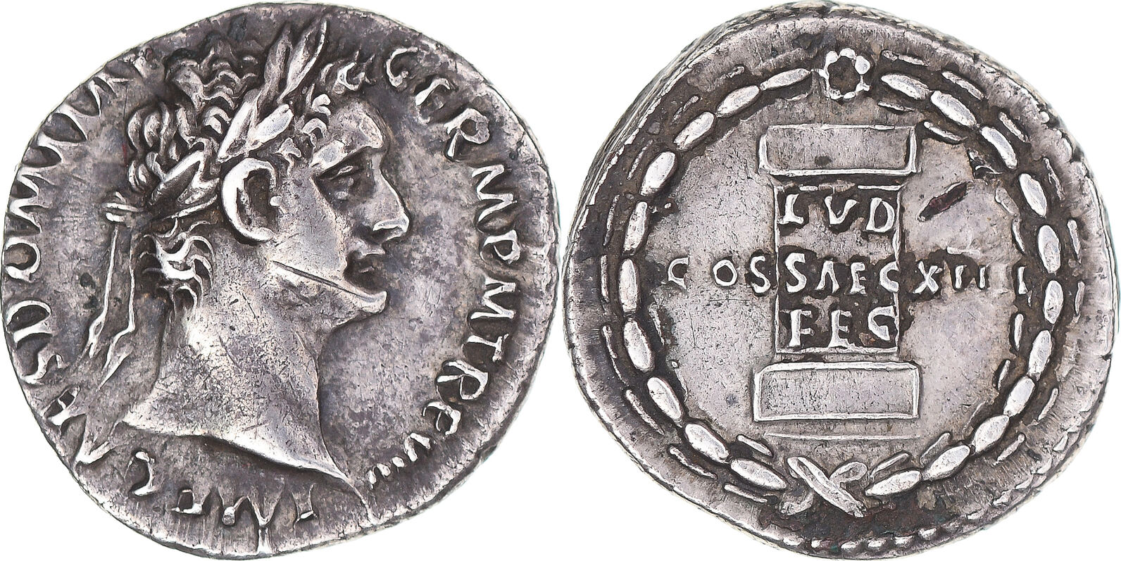 Denarius 88 Rome Coin, Domitian, Rome, Silver, RIC:604 AU(50-53) | MA-Shops