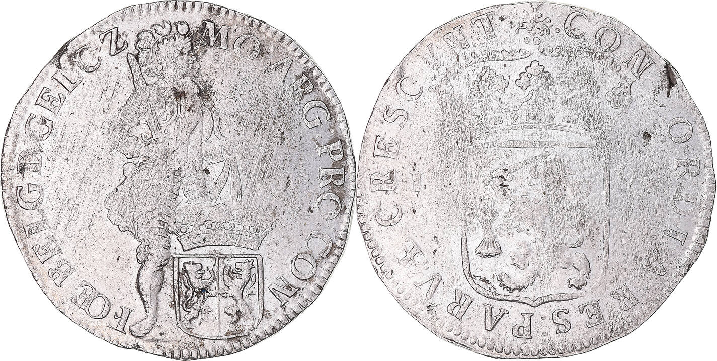 Netherlands Silver Ducat 170(?) Harderwijk Coin, GELDERLAND, Harderwijk ...