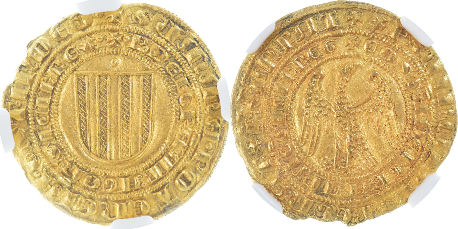 Italy 1282-1283 Messina Coin, Sicily, Pietro de Aragon & Constanza de ...