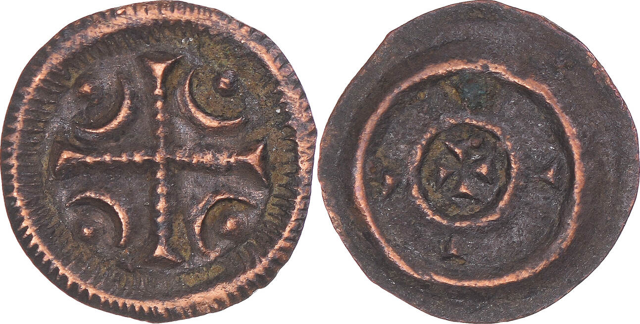 Hungary Denar 1131-1141 Coin, Bela II, Silver EF(40-45) | MA-Shops