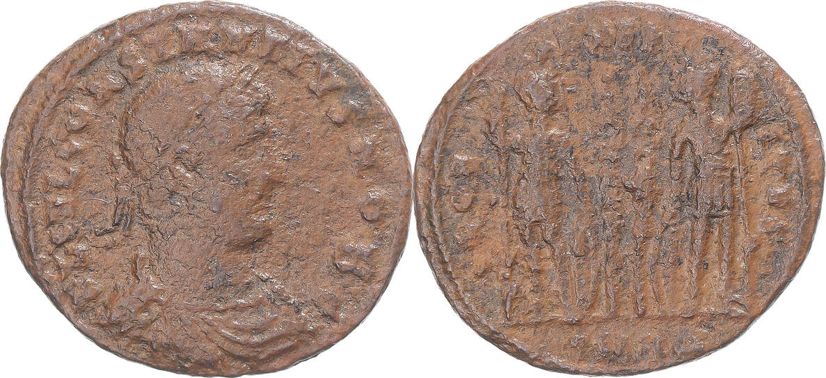 Follis 324-337 Coin, Constantius II, Copper VF(20-25) | MA-Shops