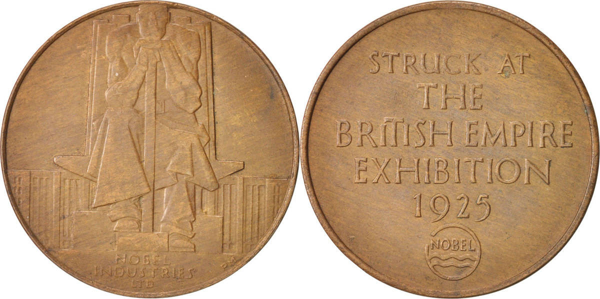 United Kingdom Token 1925 Great-Britain, Bronze AU(50-53) | MA-Shops