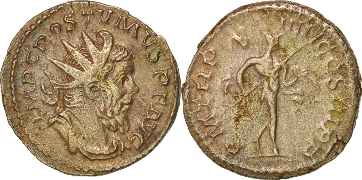 Antoninianus Coin, Postumus, Billon, RIC:57 EF(40-45) | MA-Shops