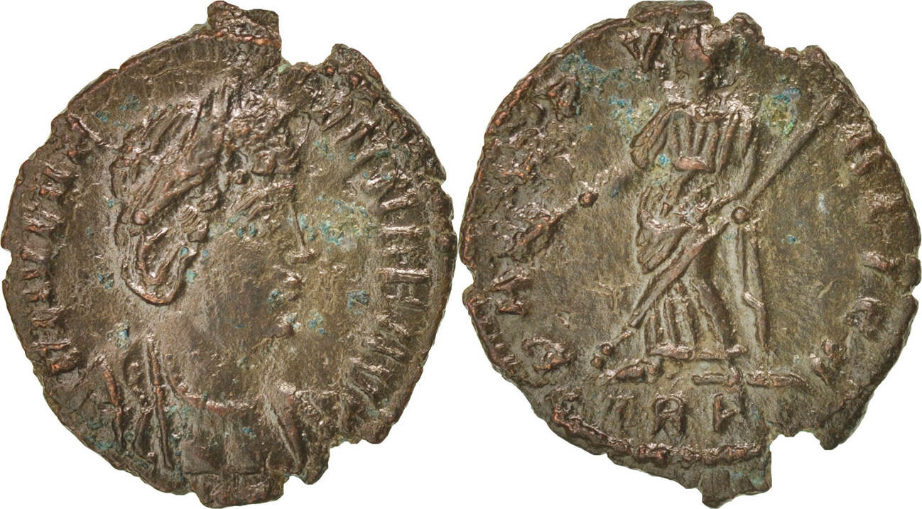 Nummus Coin, Trier, Copper, RIC:33 AU(50-53) | MA-Shops