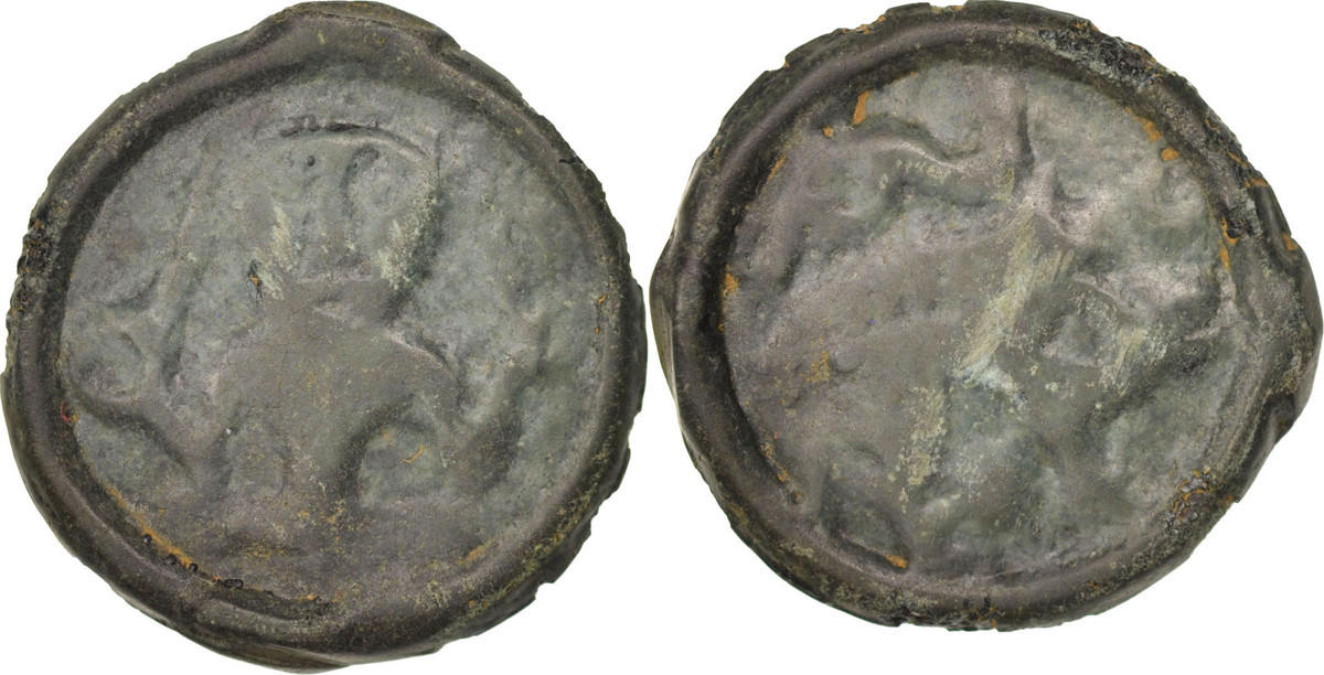 Potin Coin, Remi, Delestrée:220 VF(30-35) | MA-Shops